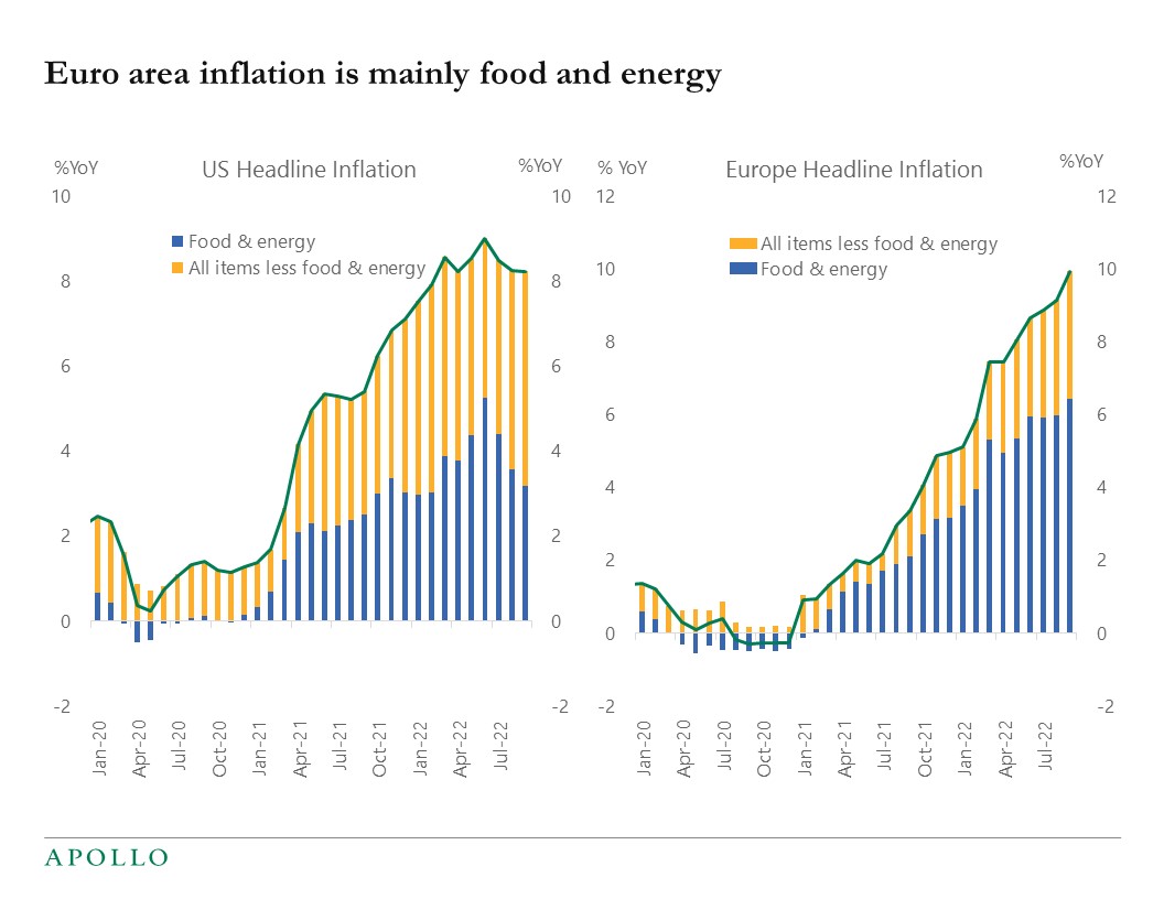 Fed vs. ECB and the Sources of Inflation - Apollo Academy