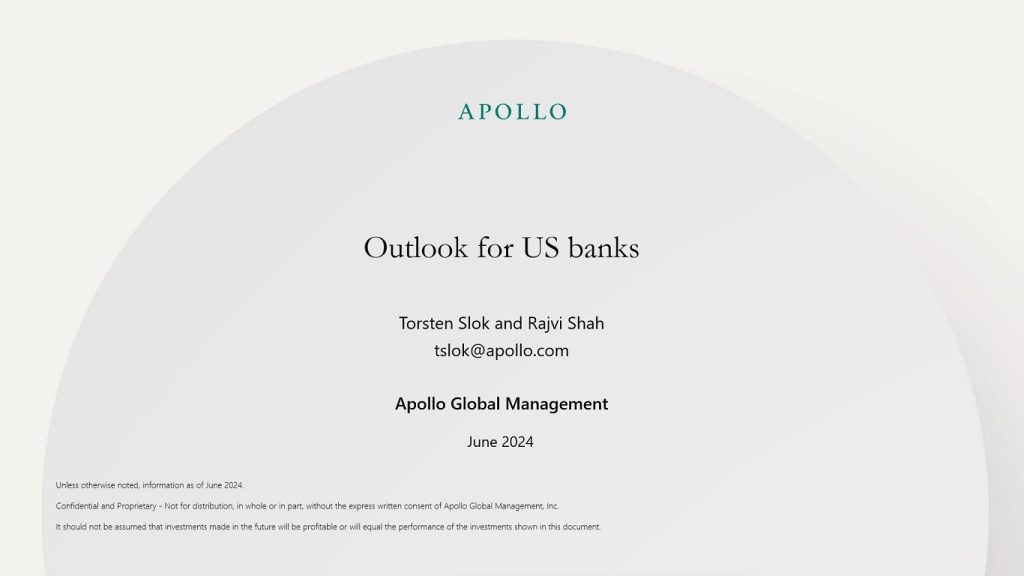 Banking Sector Outlook - Apollo Academy